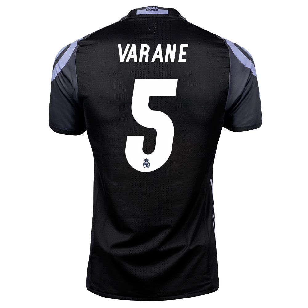 Camiseta 3ª Real Madrid 2016/2017 Varane UCL AU Negro