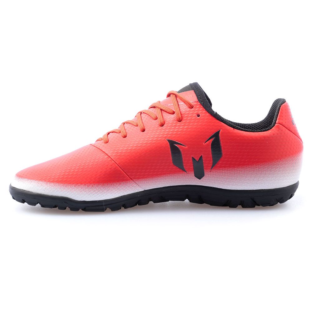 Botas de Fútbol Messi 16.3 Junior TF Rojo Negro