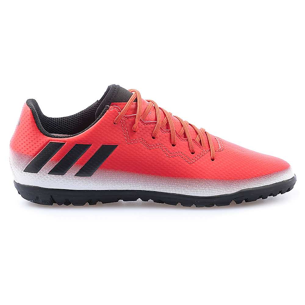 Botas de Fútbol Messi 16.3 Junior TF Rojo Negro