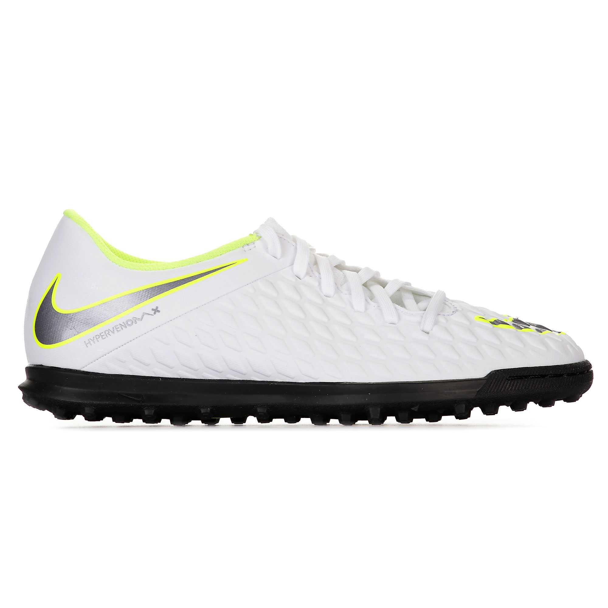 Botas de fútbol Hypervenom PhantomX III Club TF Mundial Rusia 2018 Blanco