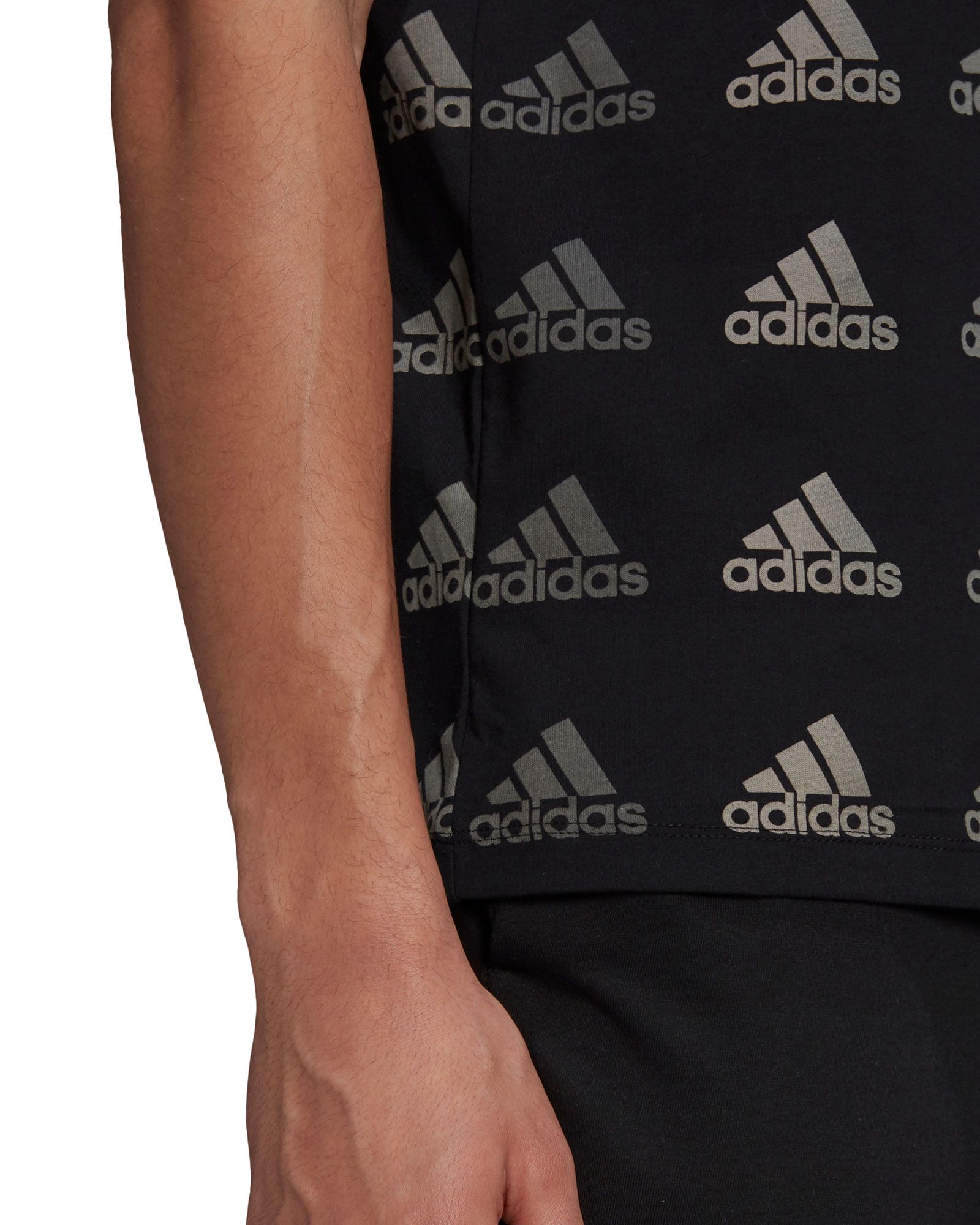Camiseta adidas Essentials Graphic Negro