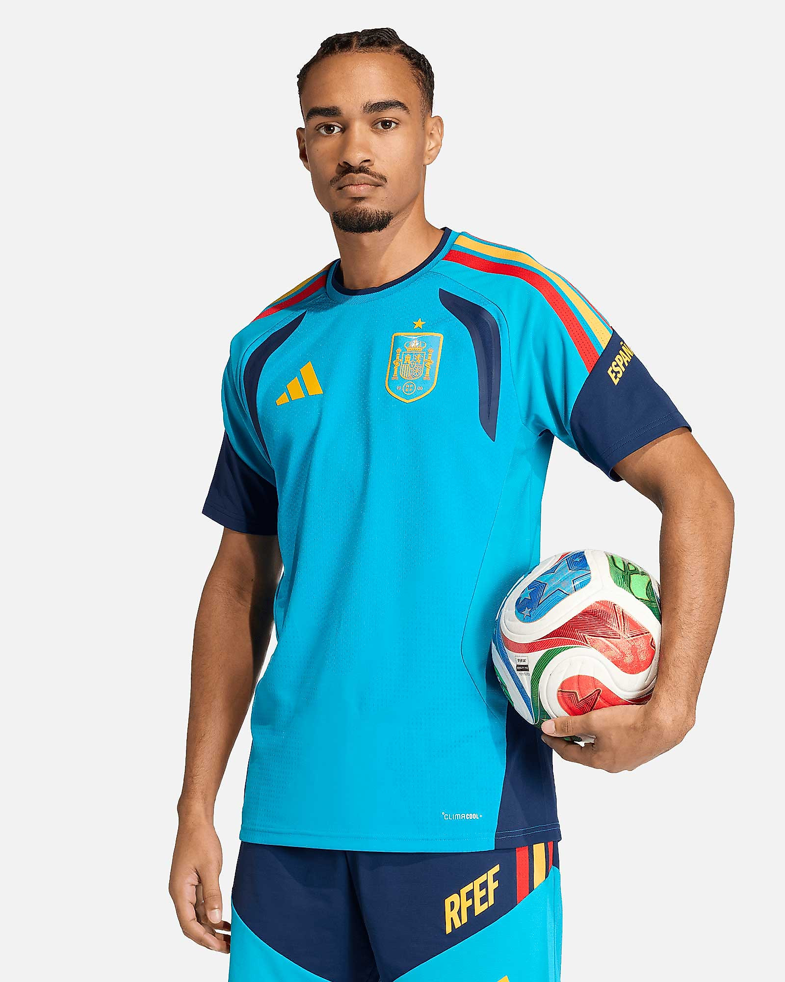 Camiseta De Entrenamiento Espa a Mundial 2026 TR Top Para Hombre Camiseta De Entrenamiento Espa a Mundial 2026 TR Top Para Hombre
