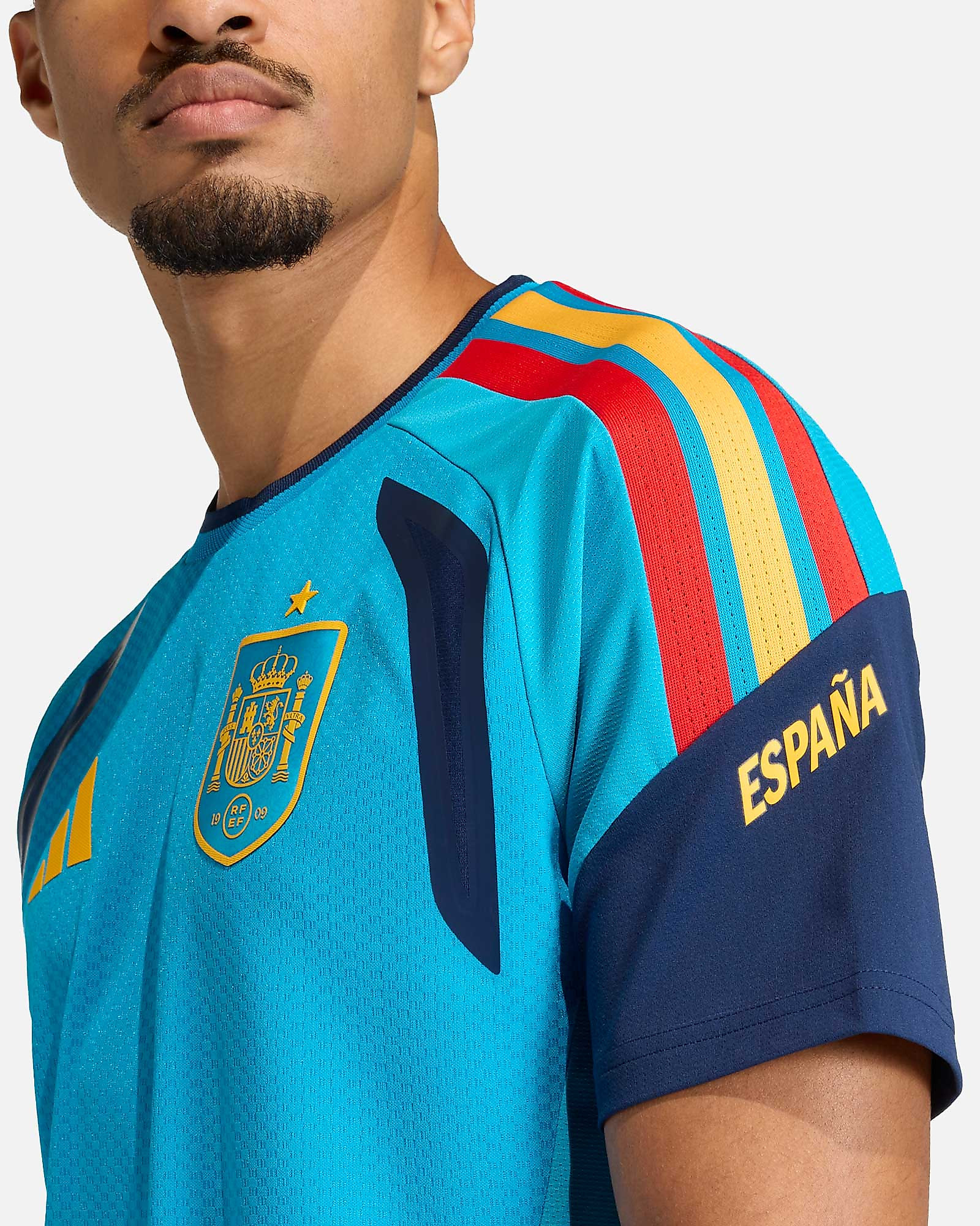 Camiseta De Entrenamiento Espa a Mundial 2026 TR Top Para Hombre Camiseta De Entrenamiento Espa a Mundial 2026 TR Top Para Hombre