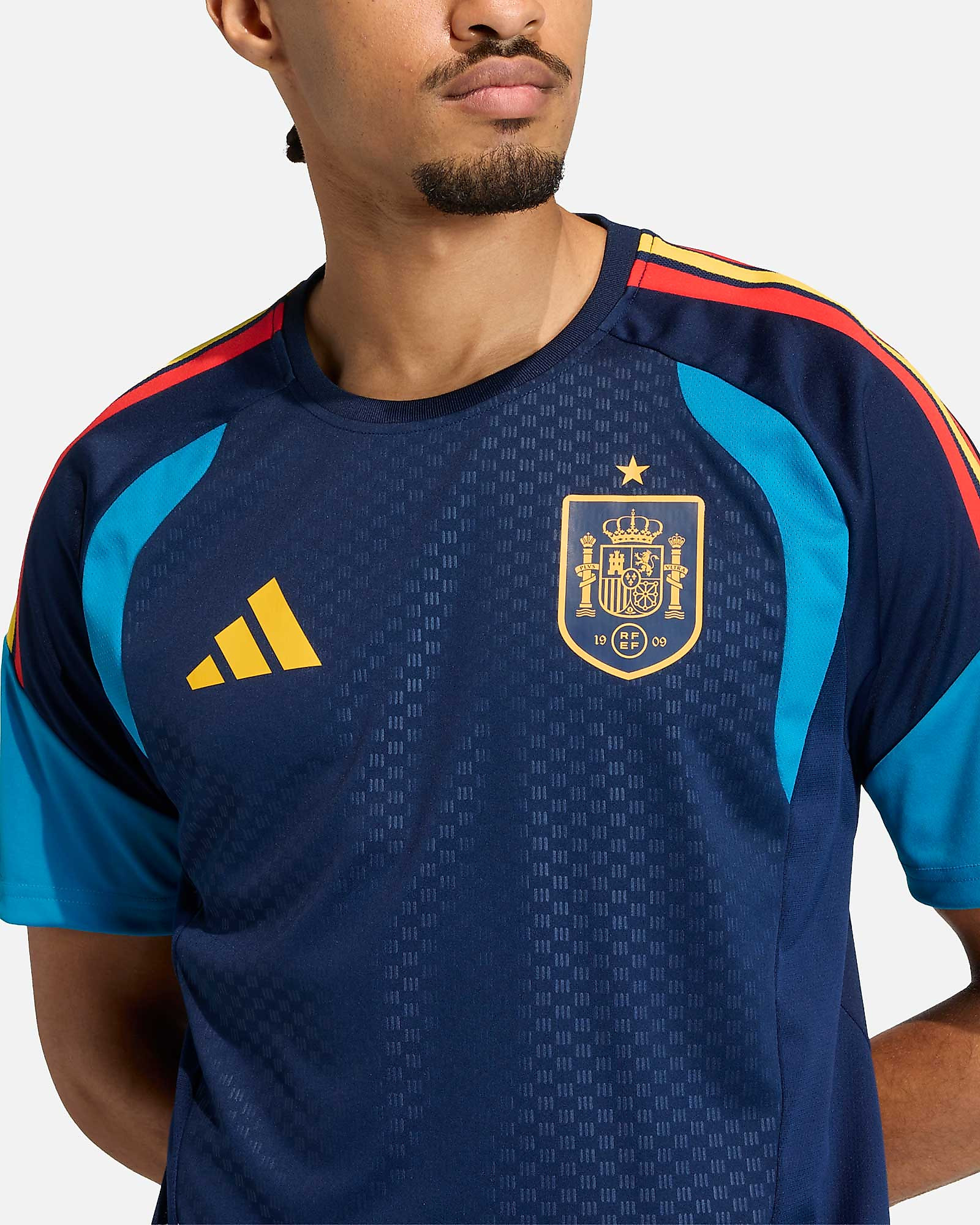 Camiseta De Entrenamiento Espa a Mundial 2026 TR Para Hombre Camiseta De Entrenamiento Espa a Mundial 2026 TR Para Hombre